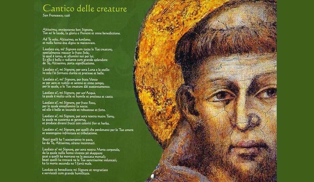 Gli 800 anni del Cantico delle creature:l’attualità di un messaggio ...