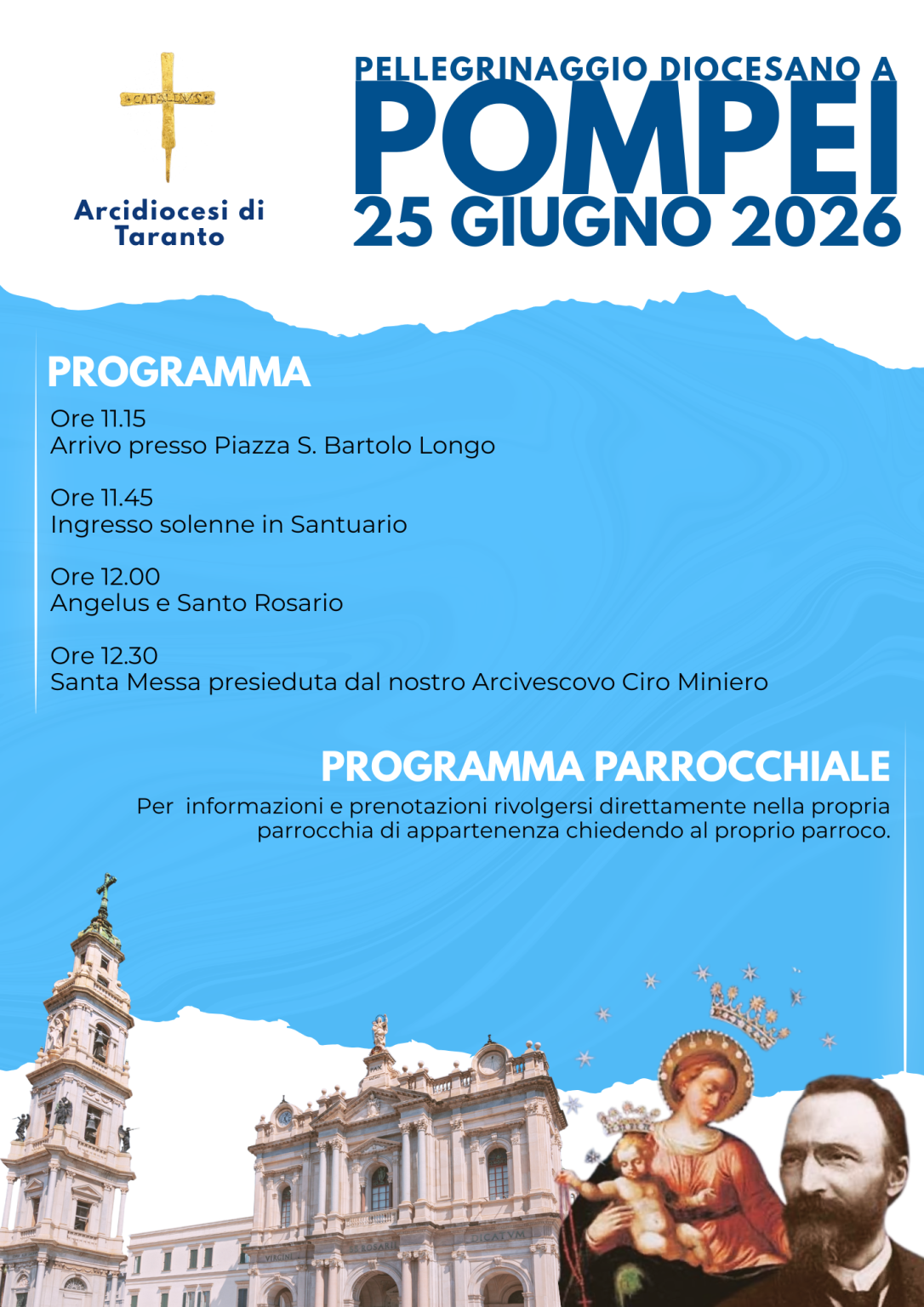 La posa della prima pietra del complesso parrocchiale ‘San Giuseppe ...